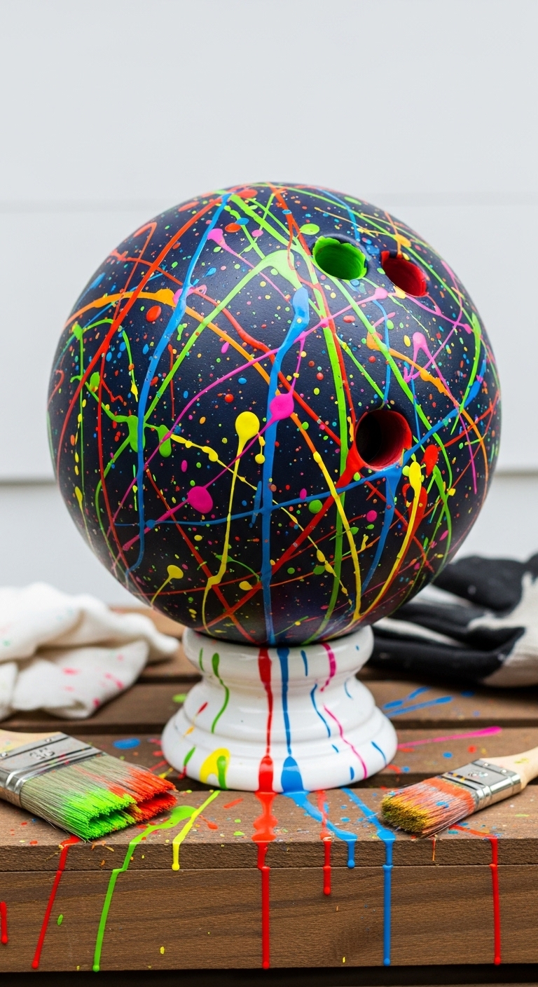 21+ Stunning Bowling Ball Ornament Ideas For DIY Lovers