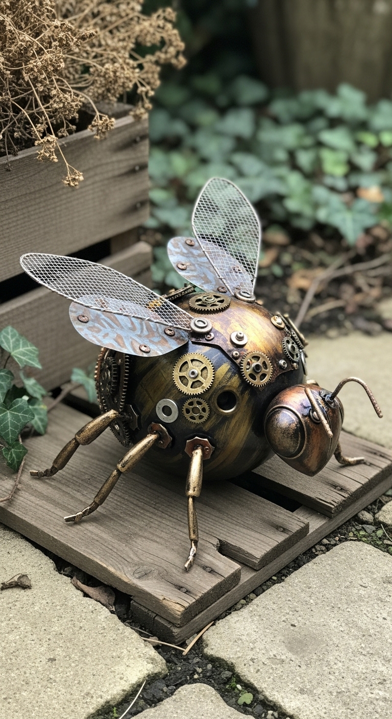 15+ Bowling Ball Bumble Bee Ideas For Cute Garden Decor