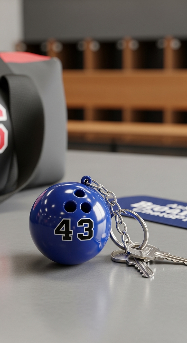 15+ Bowling Ball Keychain Designs For Bowlers & Gifts