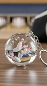 15+ Bowling Ball Keychain Designs For Bowlers & Gifts
