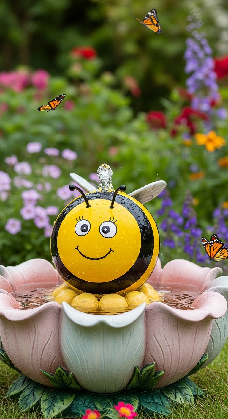 15+ Bowling Ball Fountain Ideas For Unique Garden Decor