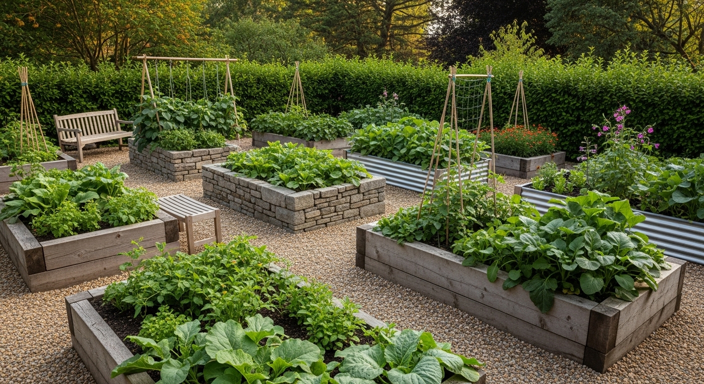 Raised Garden Beds With Trellis: 15 Creative And Functional Designs You ...