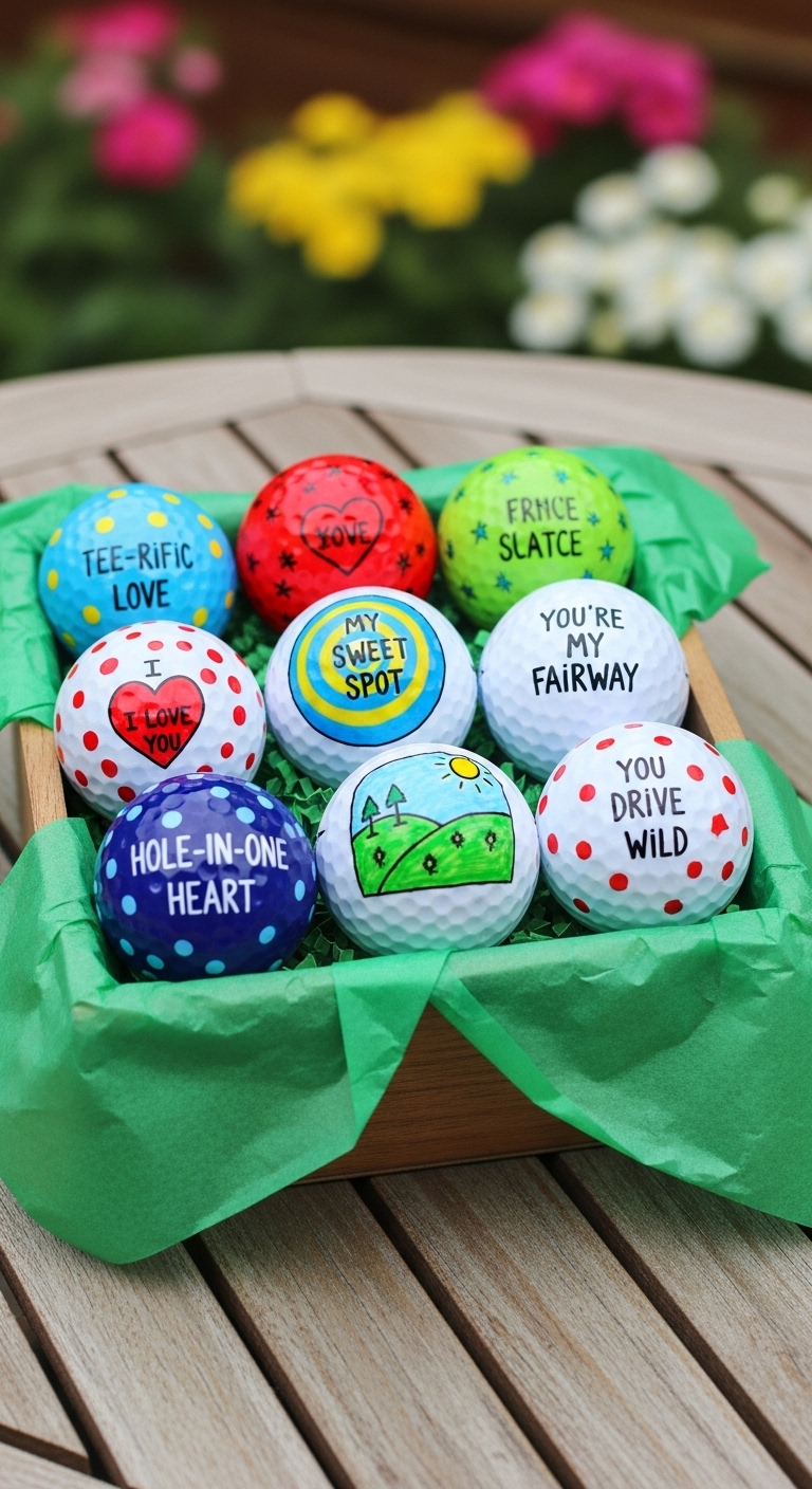 Golf Balls Decorated For BF: 15 Fun & Creative Ideas He’ll Actually Love