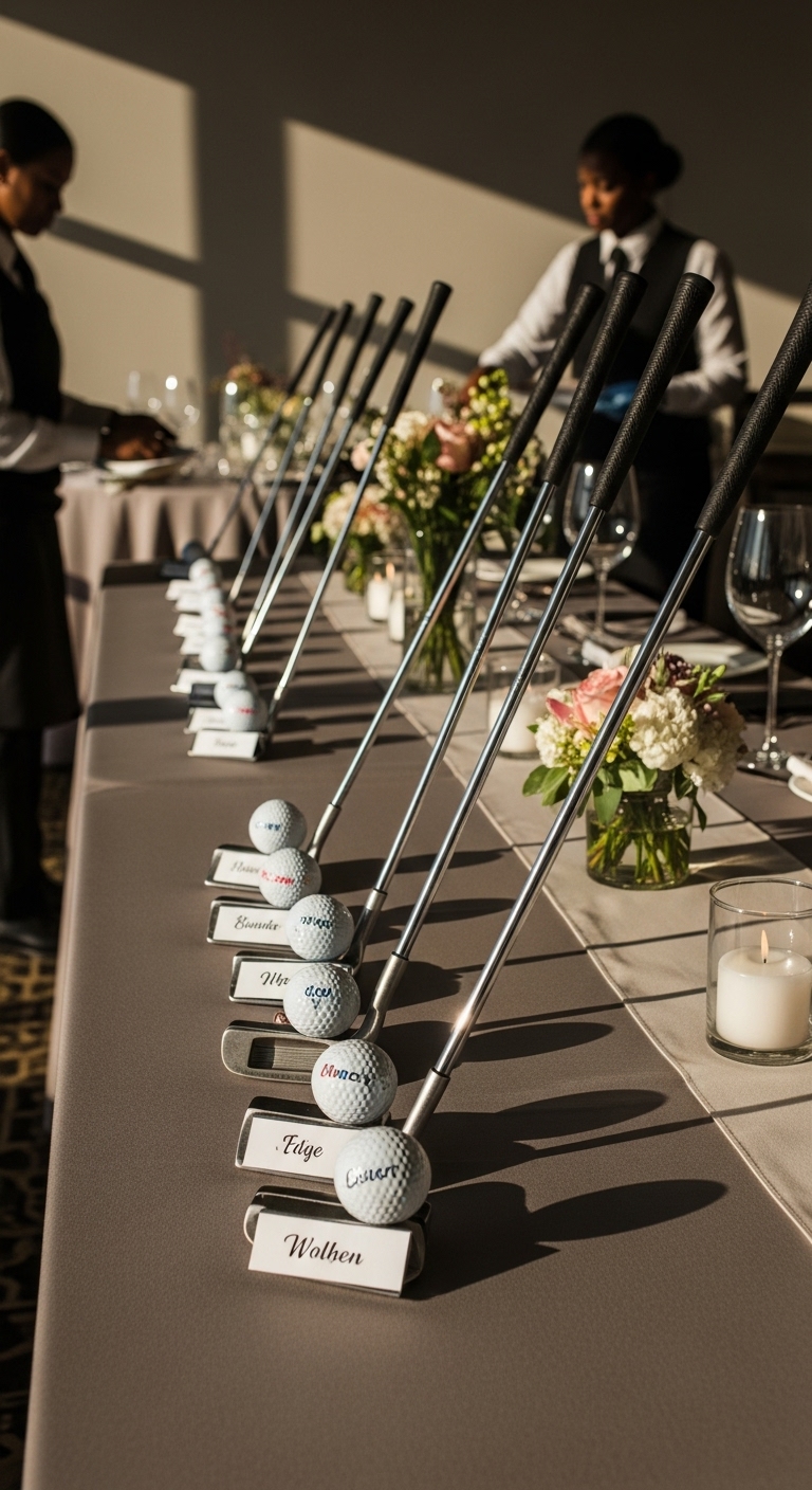 Golf Ball Seating Chart: 15 Creative & Fun Ideas For Weddings, Parties ...