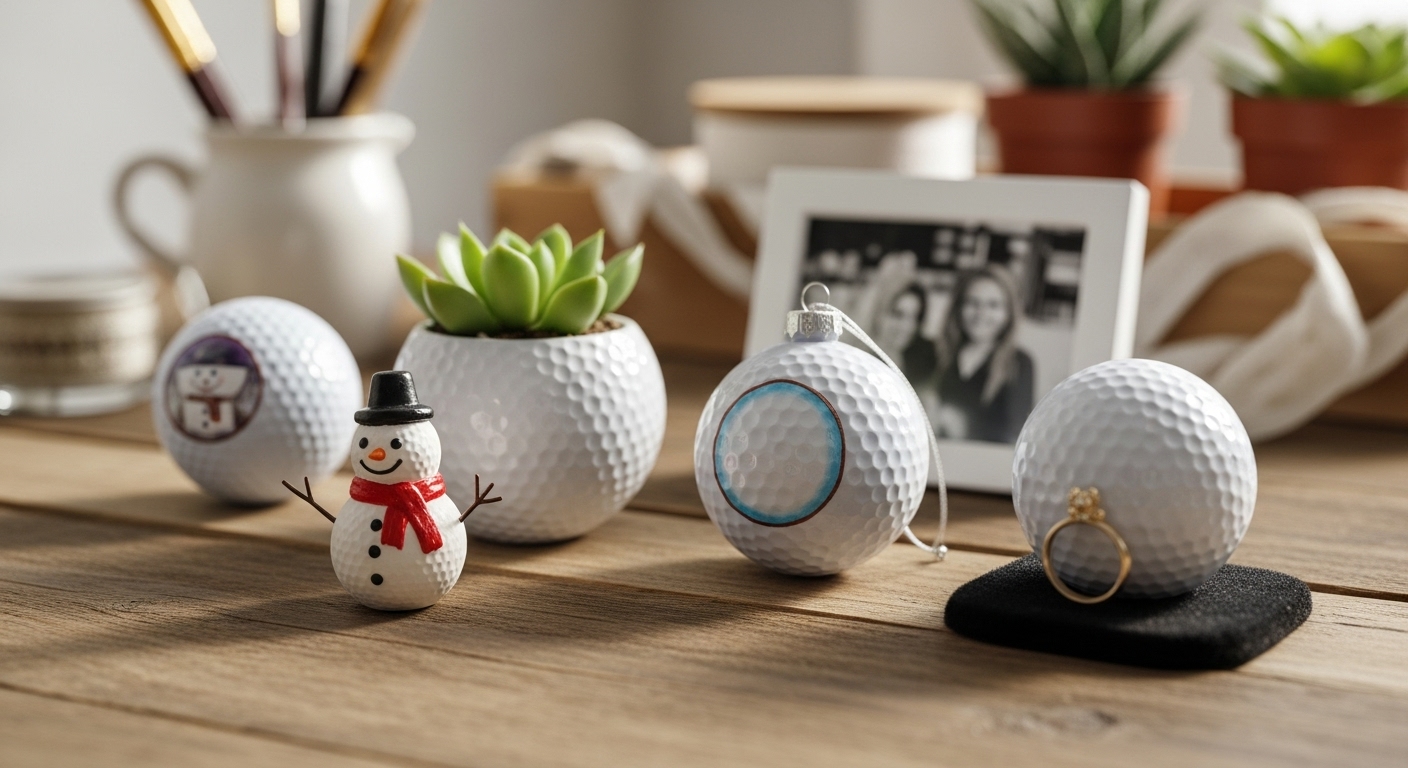 Golf Balls Crafts Ideas: 15 Fun Projects That Turn Simple Balls Into Creative Gold