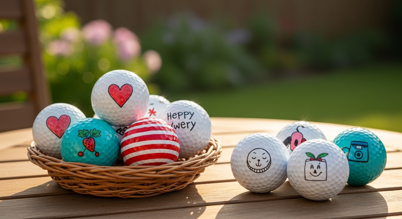 Golf Balls Decorated For BF: 15 Fun & Creative Ideas He’ll Actually Love