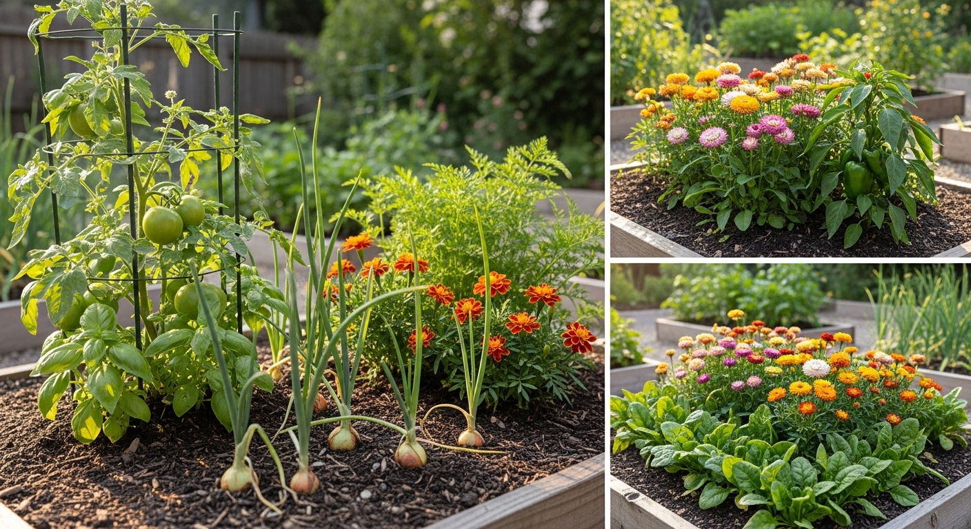 Garden Companion Planting: 15 Smart Ways To Boost Growth, Health & Flavor