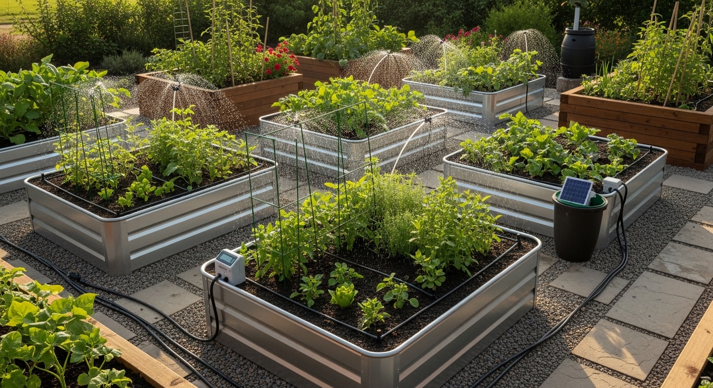 Irrigation Ideas For Raised Beds