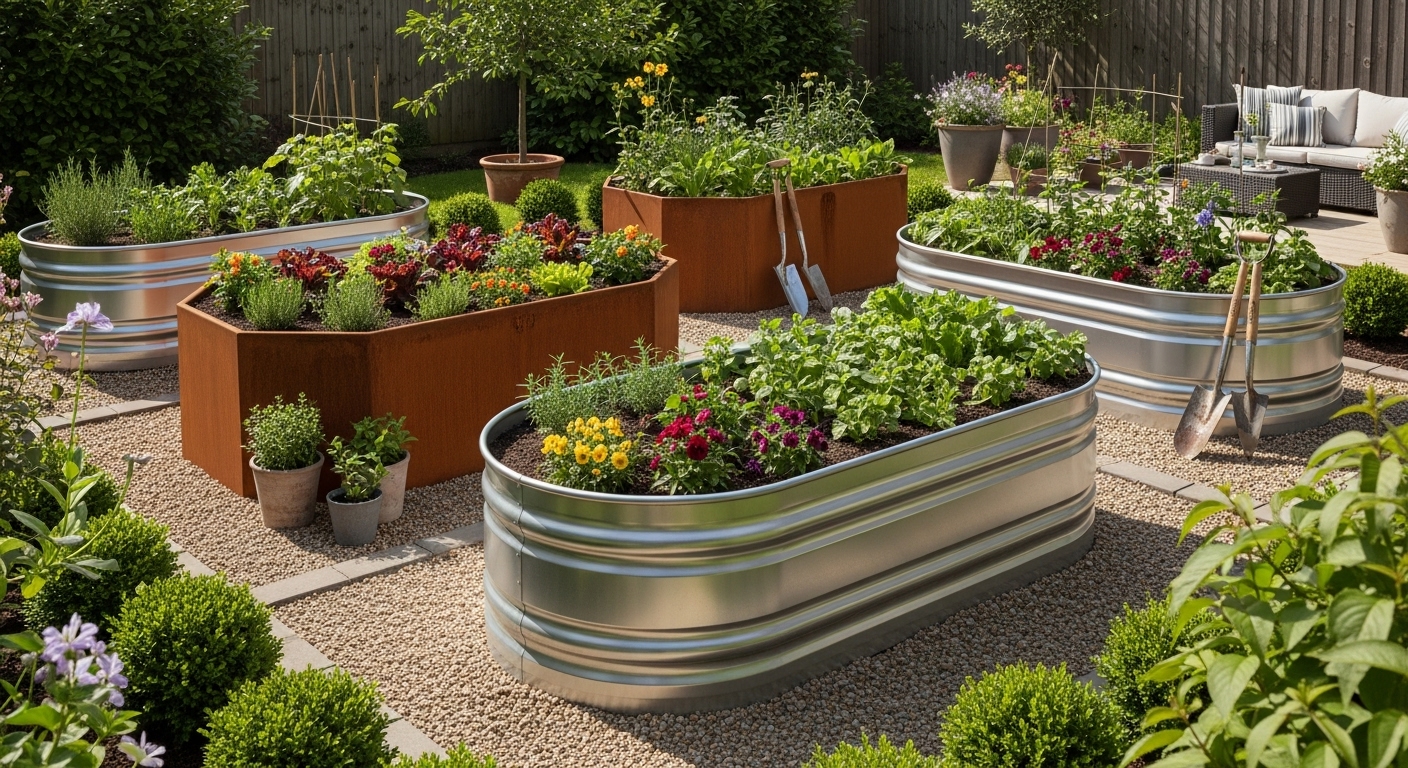 Raised Garden Beds Metal: 15 Smart, Stylish, And Durable Ways To ...