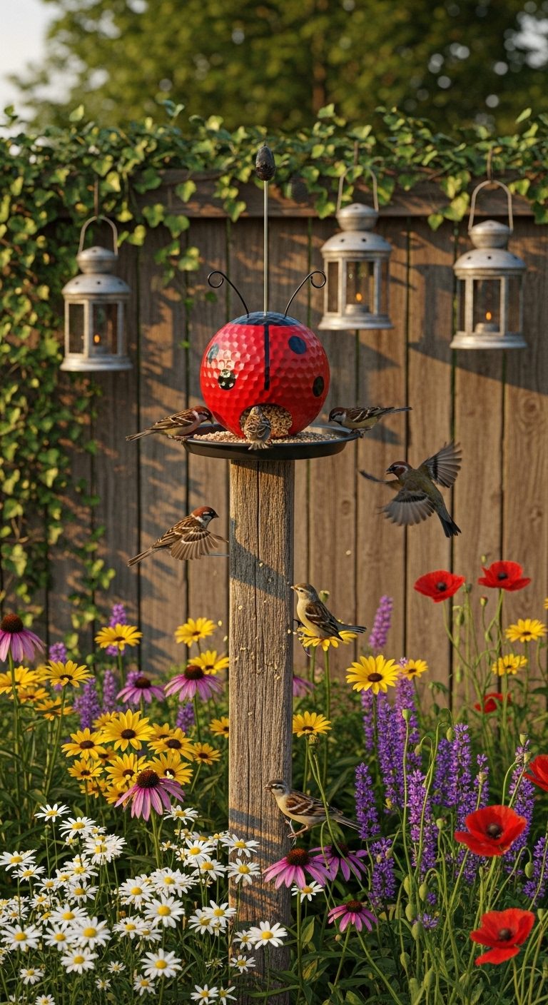15 Creative Golf Ball Ladybug Ideas: Fun DIY Crafts, Garden Decor ...