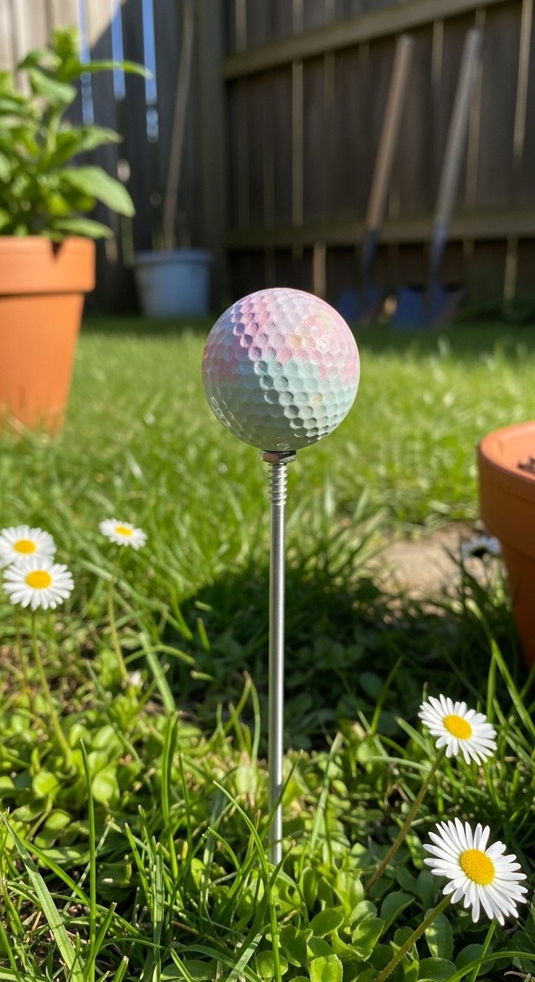 15 Golf Ball Flowers With Screws Ideas: Craft, Decor & Garden Magic