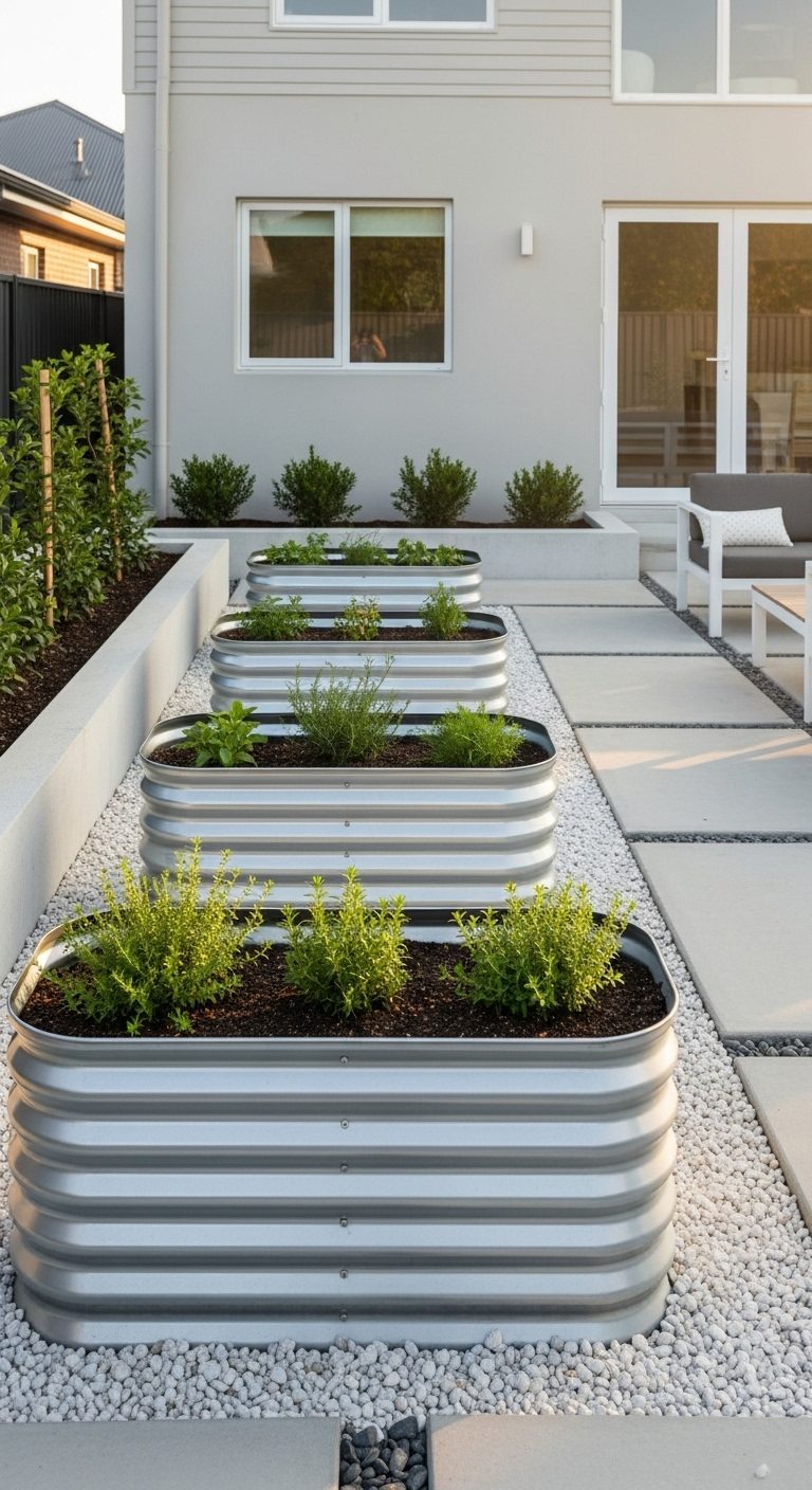 Raised Garden Beds Corrugated Metal: 15 Beautiful And Functional ...