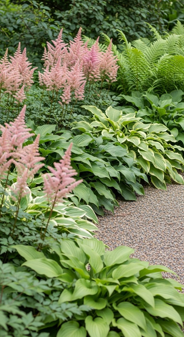 Astilbe And Hosta Garden Ideas: 15 Lush, Dreamy Designs For Shade ...