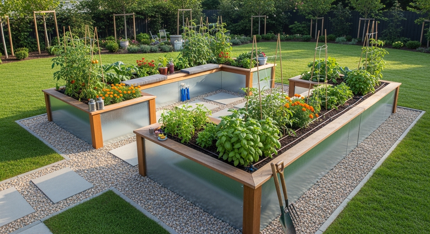 Raised Garden Beds U Shaped: 15 Smart, Stylish, And Space-Savvy Garden ...