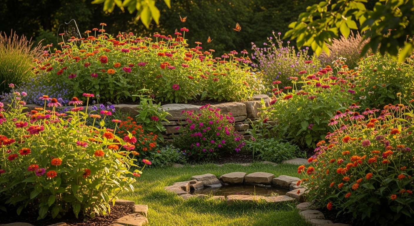 Butterfly Garden Design Layout: 15 Stunning Ideas To Attract Color ...