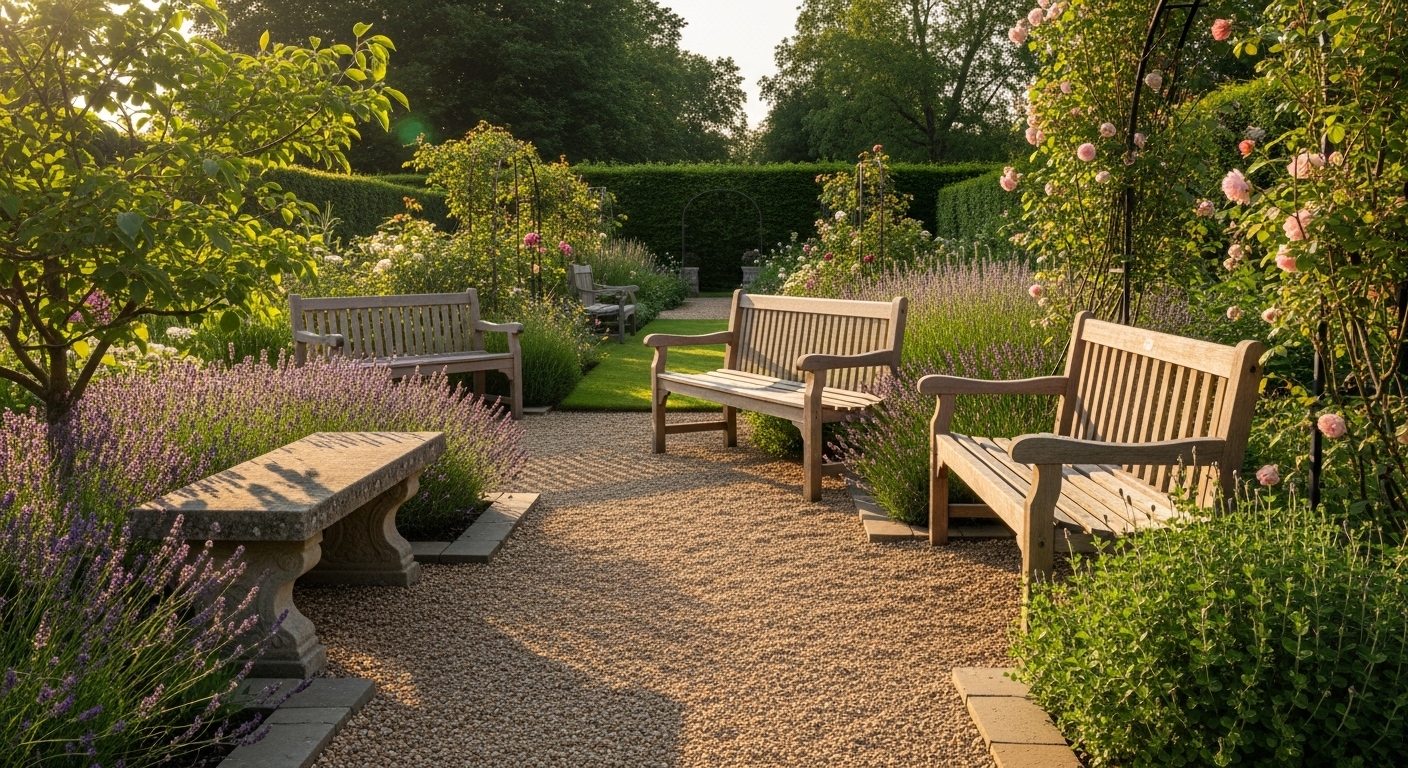 Garden Bench Ideas: 15 Elegant Designs That Transform Outdoor Spaces