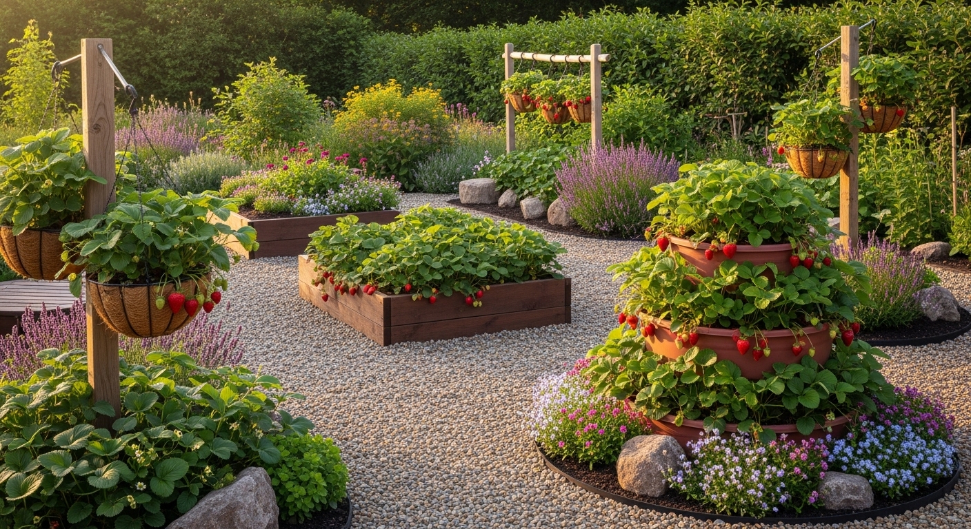 Mother Garden Strawberry Ideas: 15 Creative Ways To Grow, Display, And ...