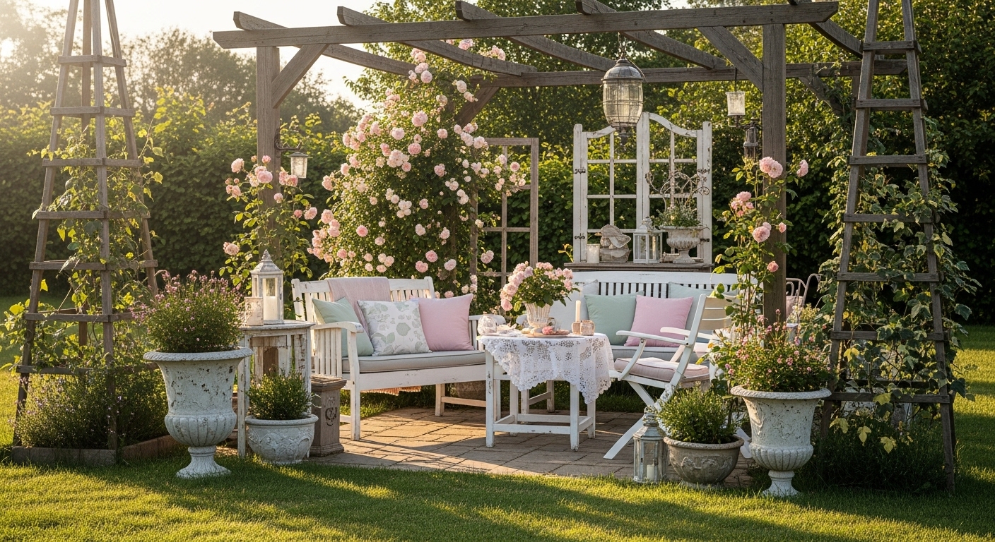 Shabby Chic Garden Ideas: 15 Dreamy Ways To Create A Vintage Outdoor Haven
