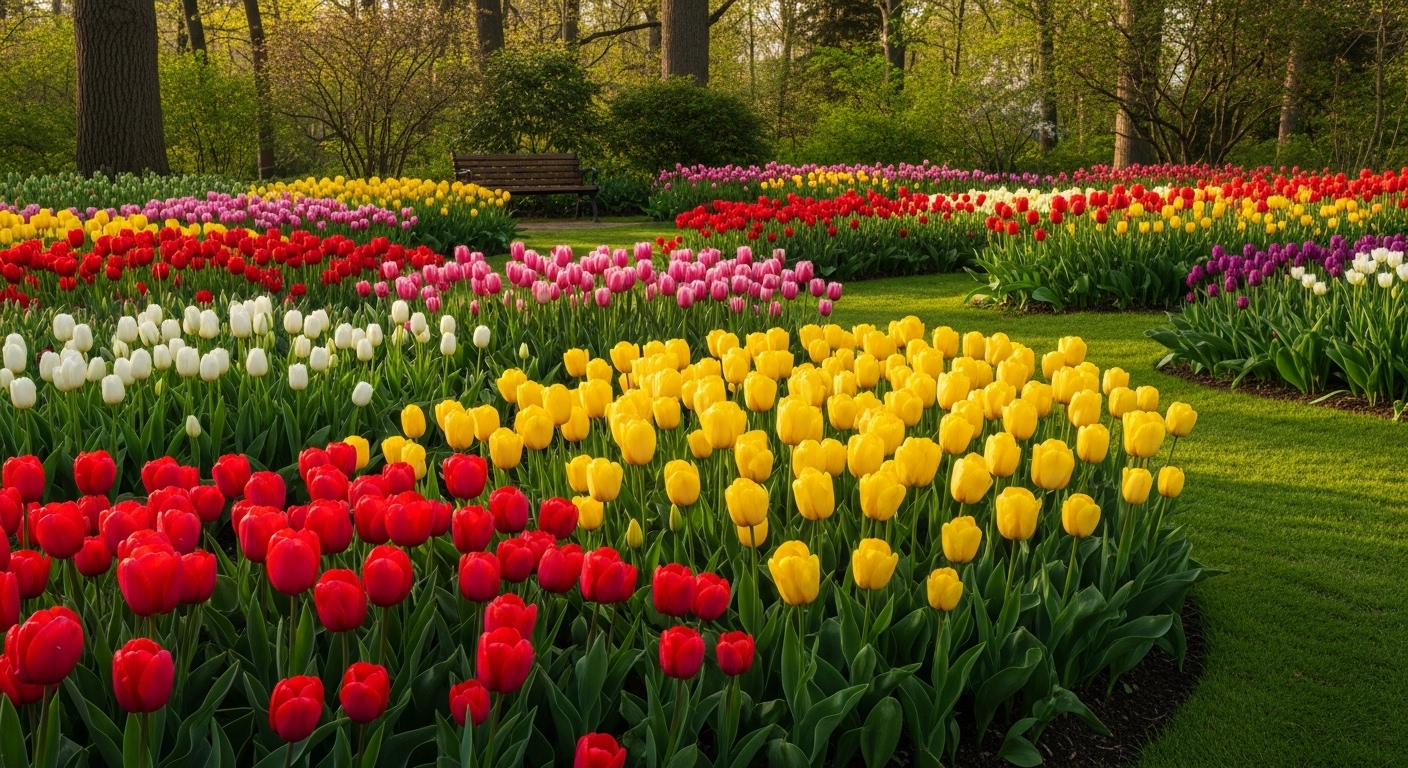 Tulips Garden Ideas: 15 Ways To Brighten Your Spring
