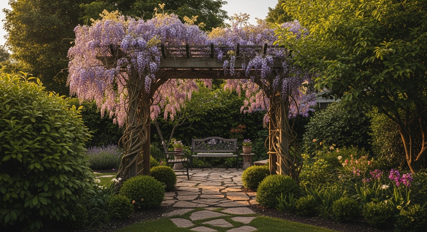 Wisteria Garden Ideas: Transform Your Outdoor Space Into A Blooming ...
