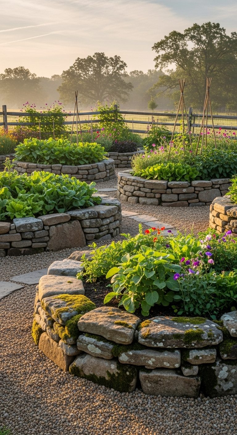 Stone Raised Garden Beds: 15 Ideas To Build The Most Beautiful, Low ...