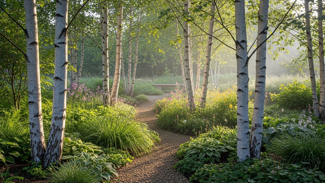 Birch Trees Garden: 15 Beautiful, Practical, Real-Life Ideas