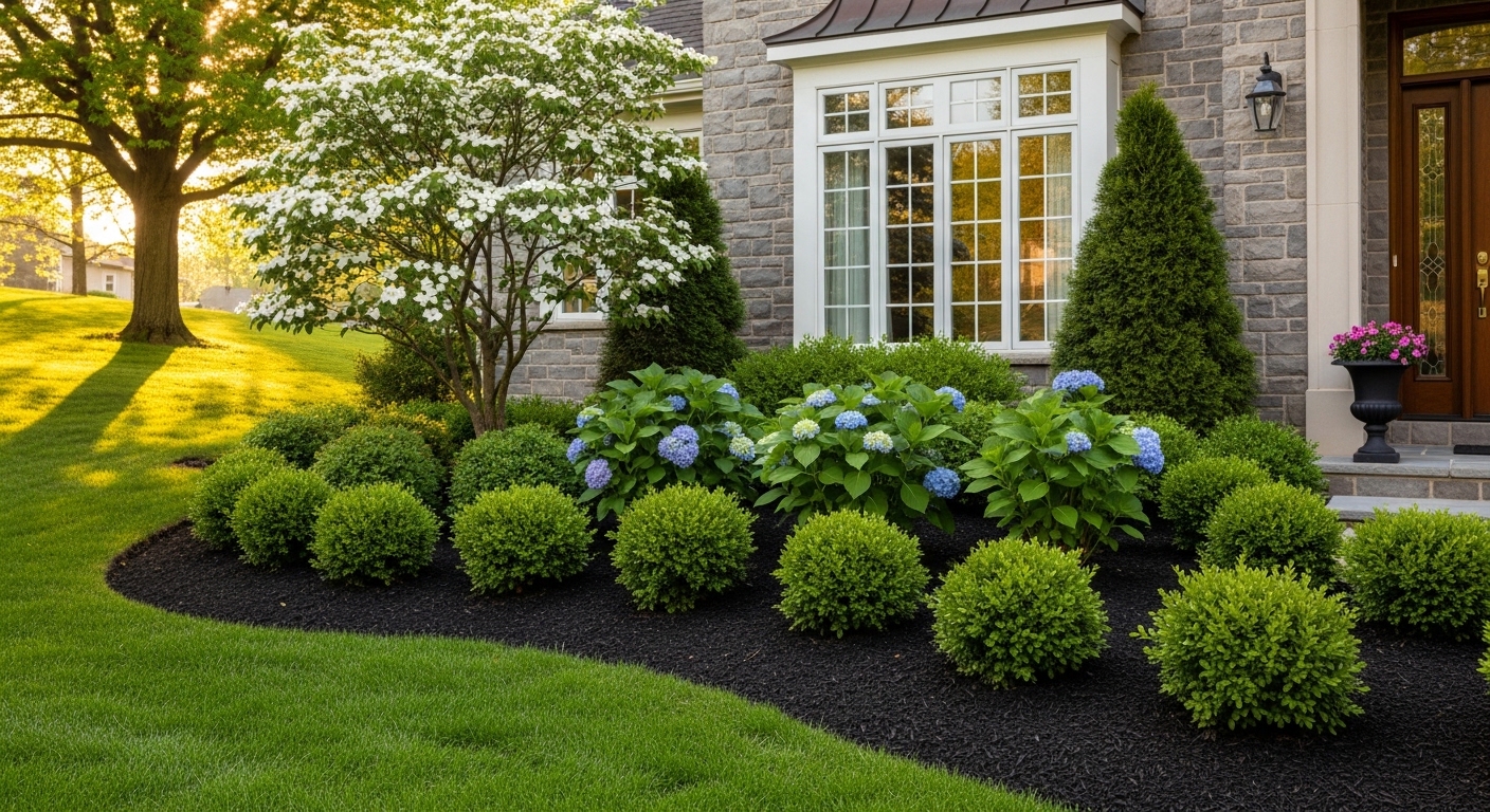 15 Front Yard Bushes Ideas For Beautiful Curb Appeal