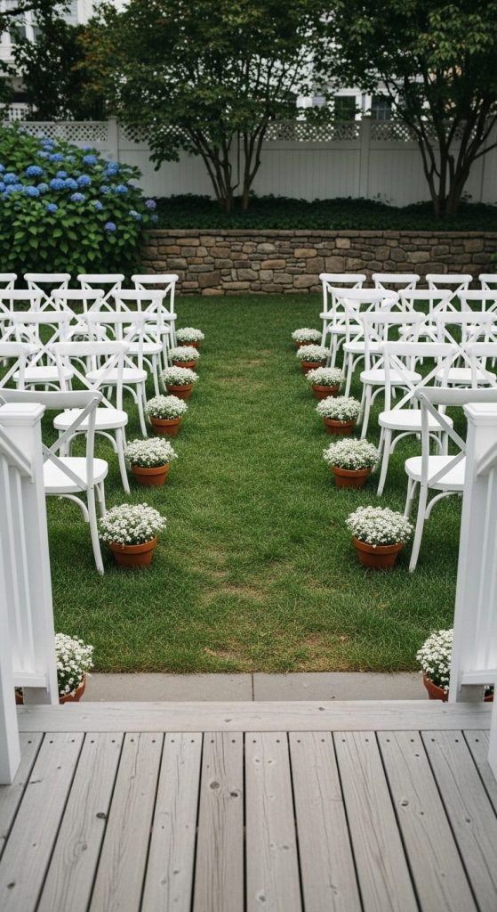 15 Small Backyard Wedding Ideas For A Beautiful Home Ceremony