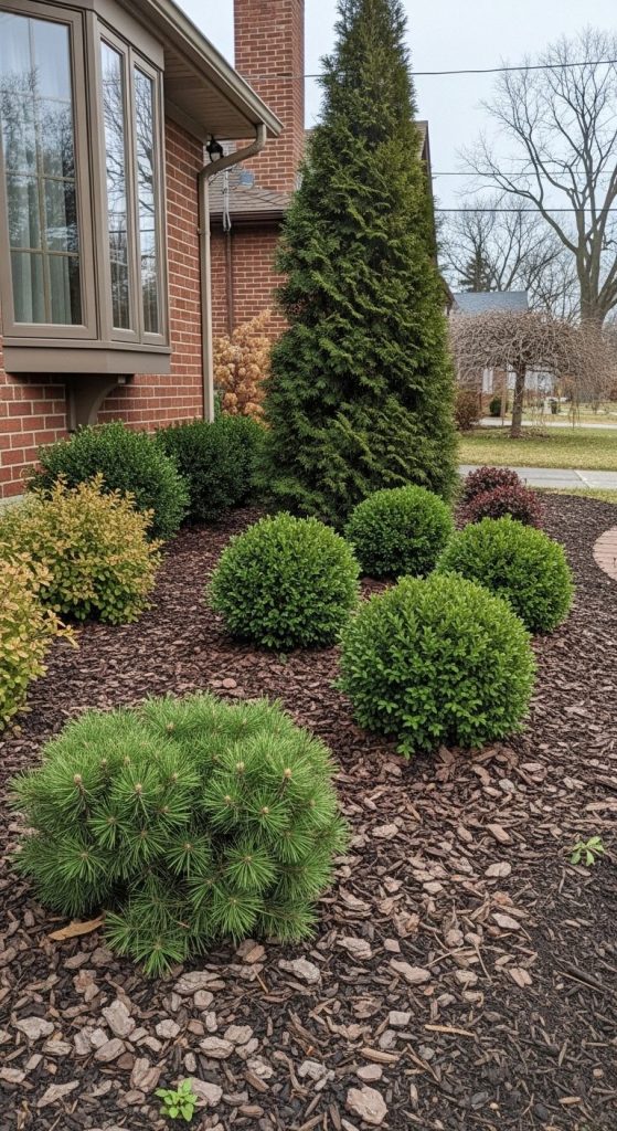 15 Front Yard Bushes Ideas For Beautiful Curb Appeal
