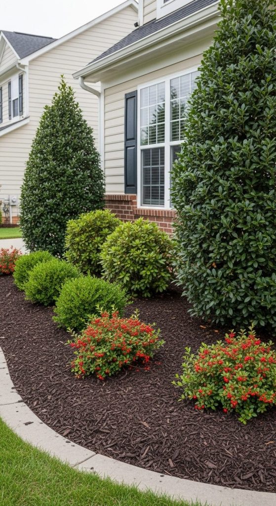 15 Front Yard Bushes Ideas For Beautiful Curb Appeal