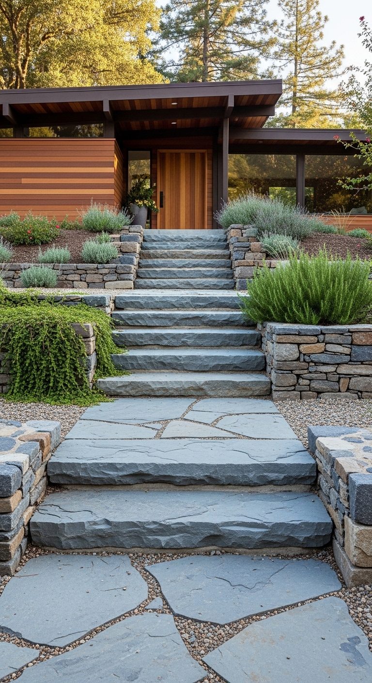 15 Front Yard Entrance Ideas To Elevate Your Home’s Entry