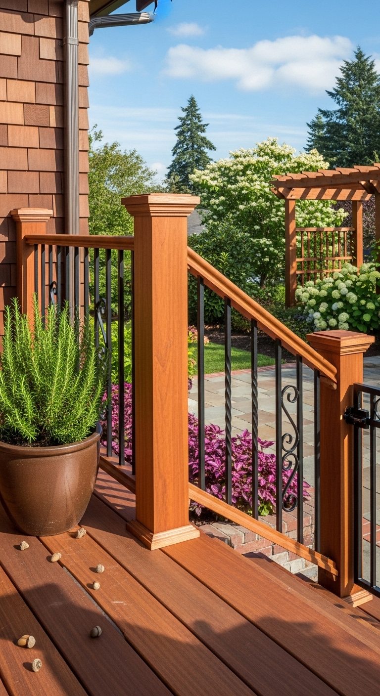 15 Wood Deck Railing Ideas That Transform Your Outdoor Space
